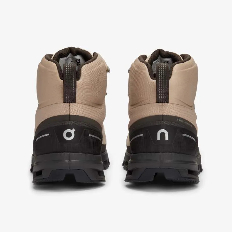 On Running Cloudrock Waterproof Boot Mens in Sand On Running Cloudrock Waterproof Boot Mens in Sand